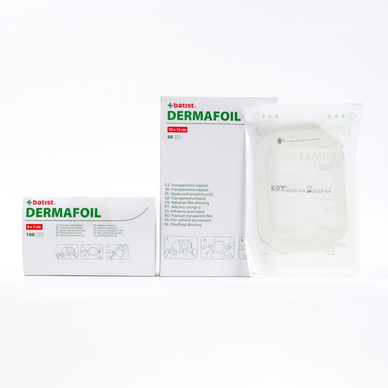 Penso "plástico" impermeável transparente - Dermafoil - Biologik
