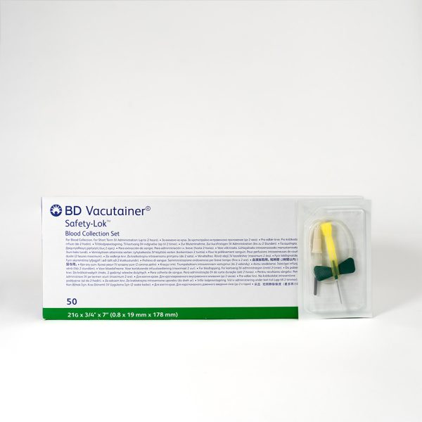 Butterfly / agulha com aletas para vácuo - BD Vacutainer - Biologik