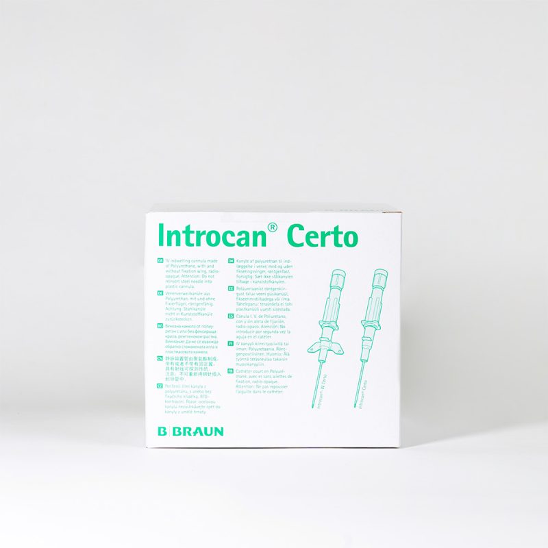 Cateter IV - Introcan Certo - Biologik
