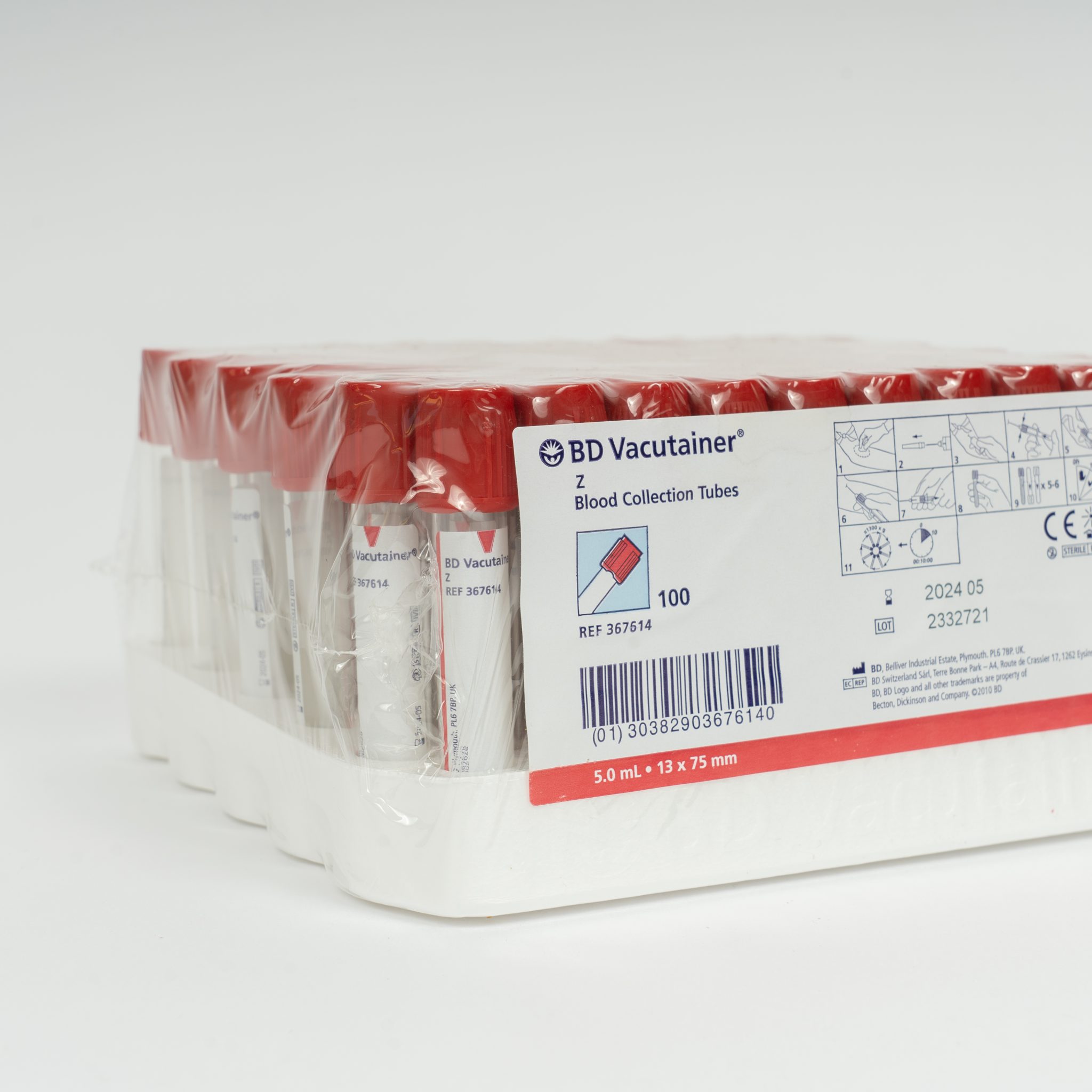 Tubo vácuo seco / siliconado - Biologik